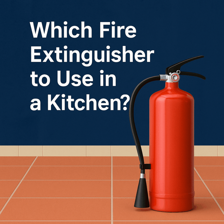 Which Fire Extinguisher to Use in a Kitchen? - Hacsons