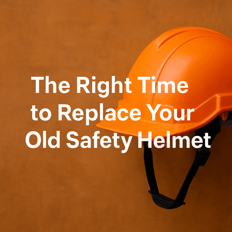 The Right Time to Replace Your Old Safety Helmet - Hacsons